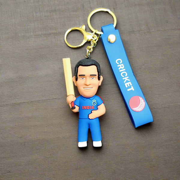 Cricketer Rubber Keychain – Virat Kohli, MS Dhoni & Rohit Sharma ...